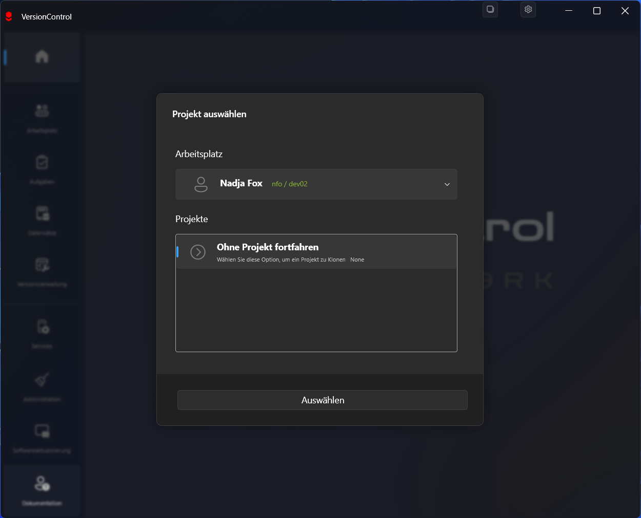 Erste Schritte - FOX FRAMEWORK